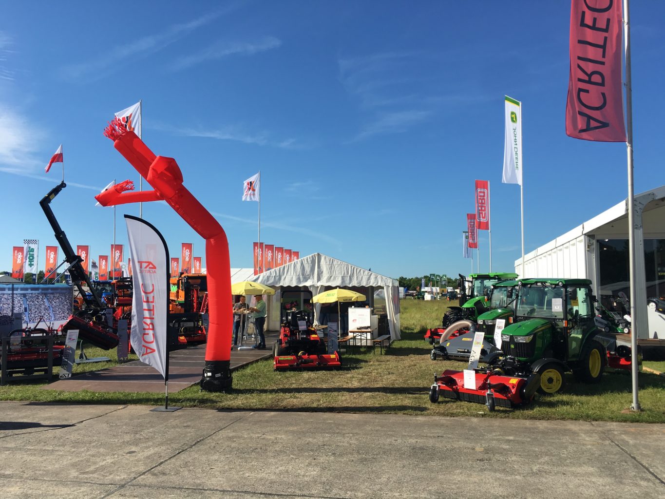 Safety first auf dem demopark-Stand von AGRITEC - AGRITEC GmbH